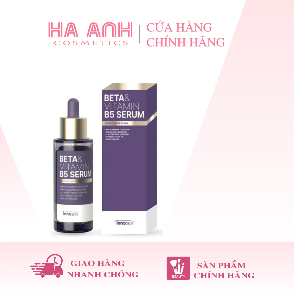 Serum Dưỡng Ẩm Phục Hồi Da InnoSkin Beta & Vitamin B5 50ml | Shopee ...