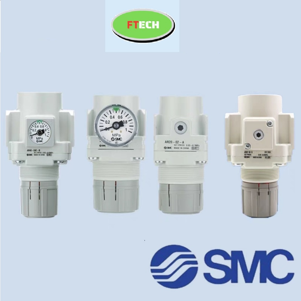 Bộ Điều Áp Khí Nén SMC AR10-M5BG-A/AR20-02BG-A/AR30-03BG-A/AR40-04BG-A | Shopee Việt Nam