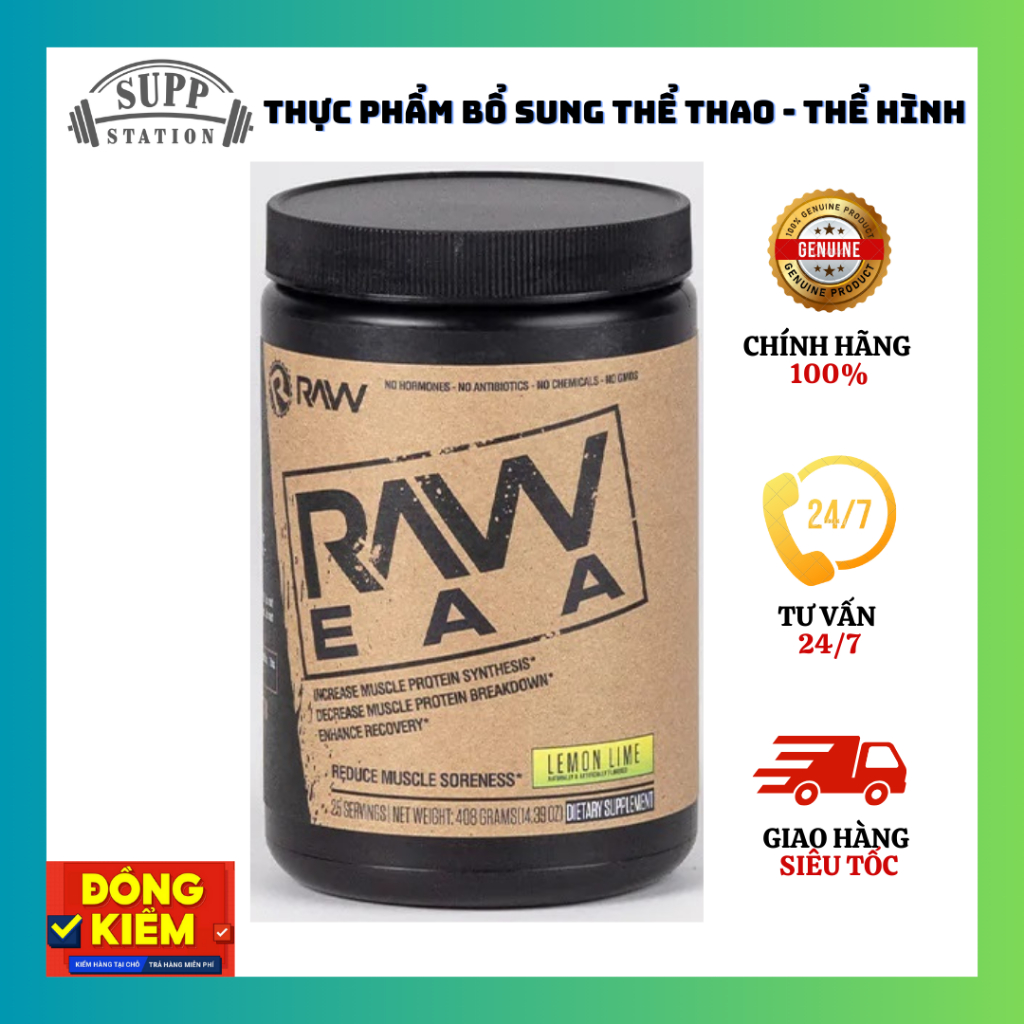 CBUM RAW EAA - 25 lần dùng - Chống Dị Hóa Cơ Phục Hồi Cơ Bắp Trong Tập ...