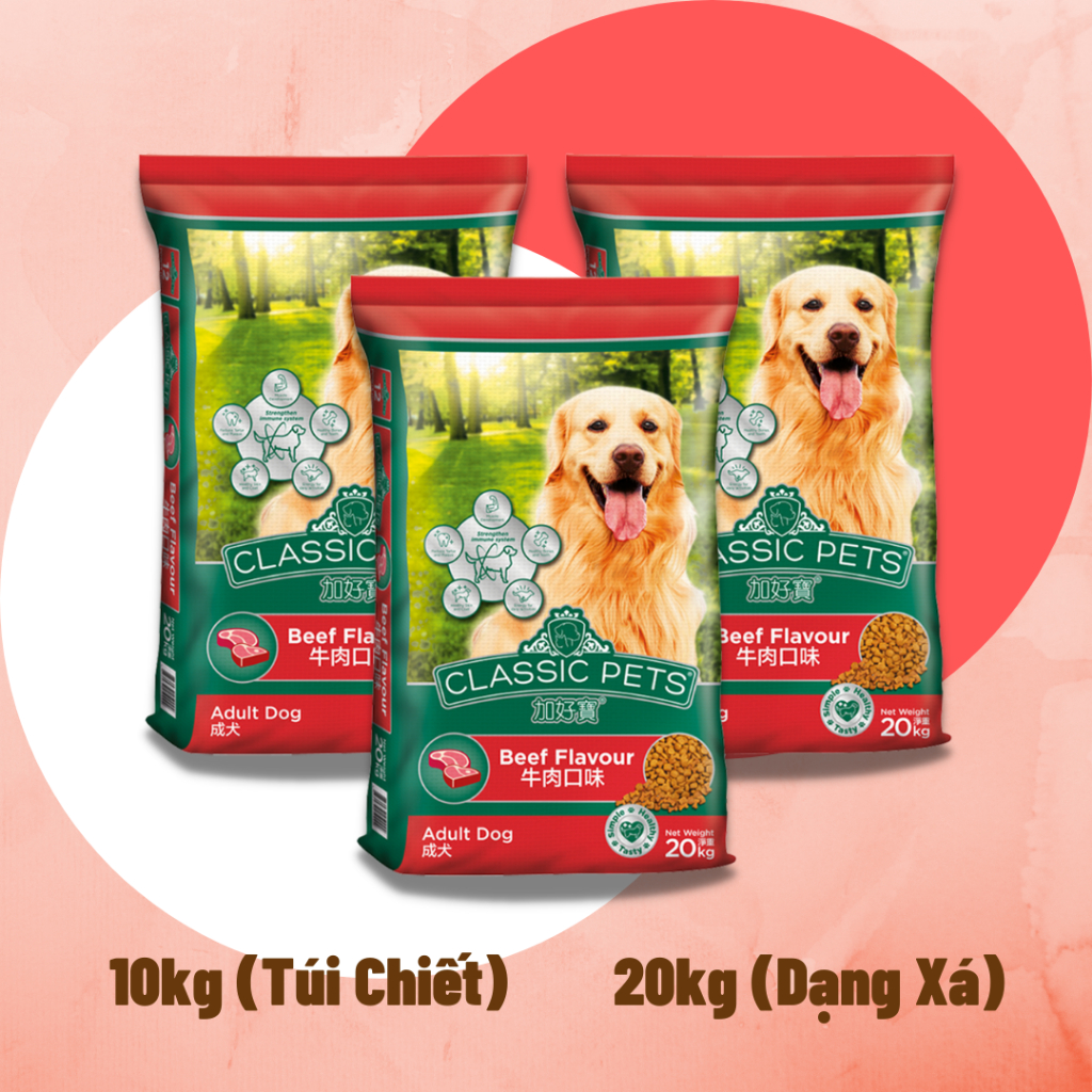 [Siêu hời] Hạt Classic Pet cho chó trưởng thành - 20kg Dạng Xá | Shopee ...