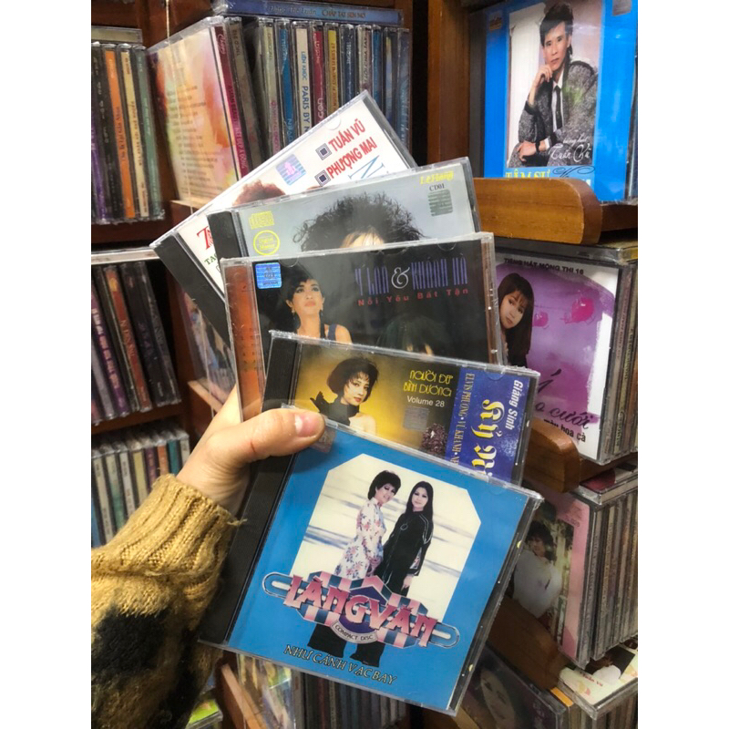 Combo 5cd nhạc hải ngoại làng văn tái bản | Shopee Việt Nam