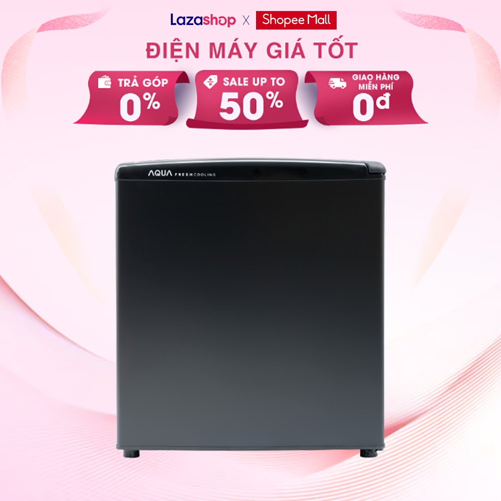 Tủ lạnh Aqua 50 lít AQR-D59FA(BS) - Hàng chính hãng | Shopee Việt Nam