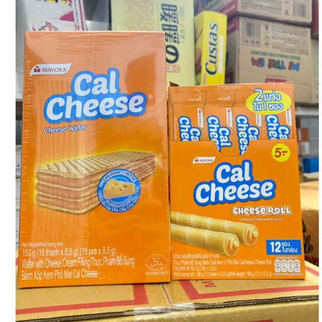 Bánh Xốp, Bánh Quế Kem Phô Mai CalCheese Hộp& Gói | Shopee Việt Nam