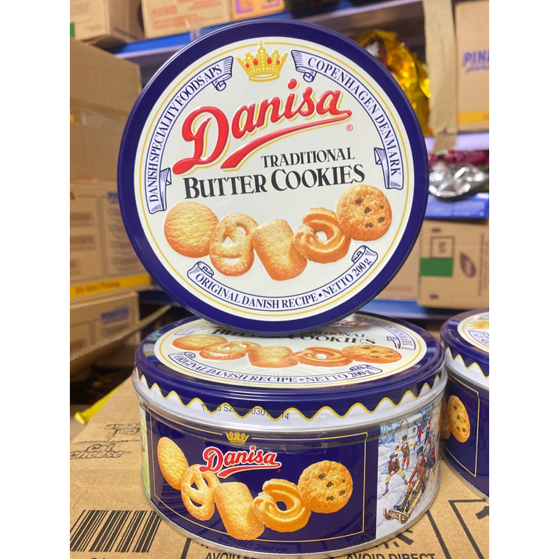 Bánh Quy Bơ Danisa Hộp Sắt Bé 200g | Shopee Việt Nam