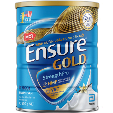 Sữa ensure hương vani ít ngọt 850g | Shopee Việt Nam