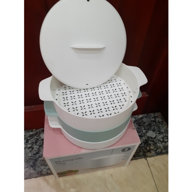 Bộ xửng hấp Yoko 2 ngăn Inochi Quà tặng từ Anfa | Shopee Việt Nam
