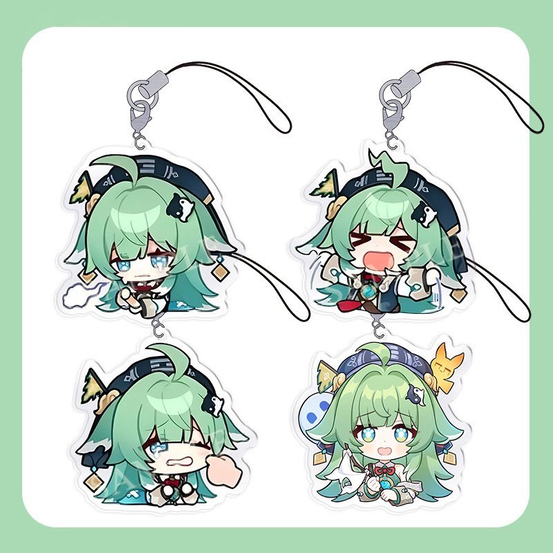 Móc dây treo điện thoại HUO HUO HONKAI STAR RAIL ver CẢM XÚC chibi mica ...