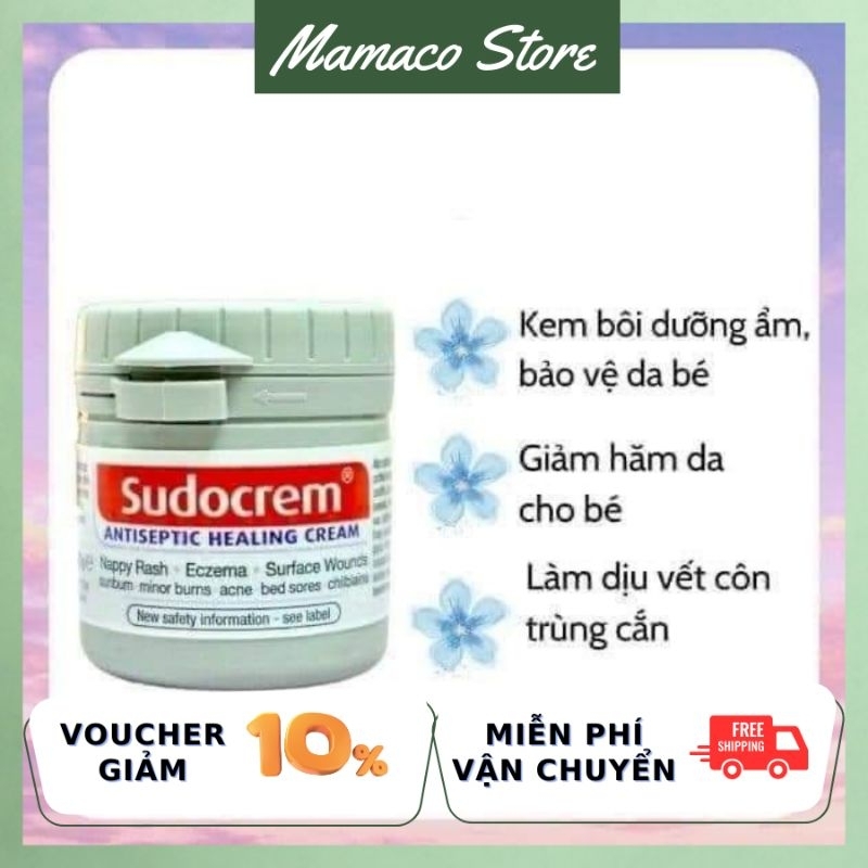Kem Chống Hăm Sudocrem ANTISEPTIC HEALING CREAM (60g) | Shopee Việt Nam