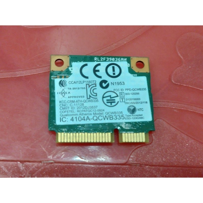 Card wifi + bluetooth cho laptop các loại dell, asus, toshiba, hp ...
