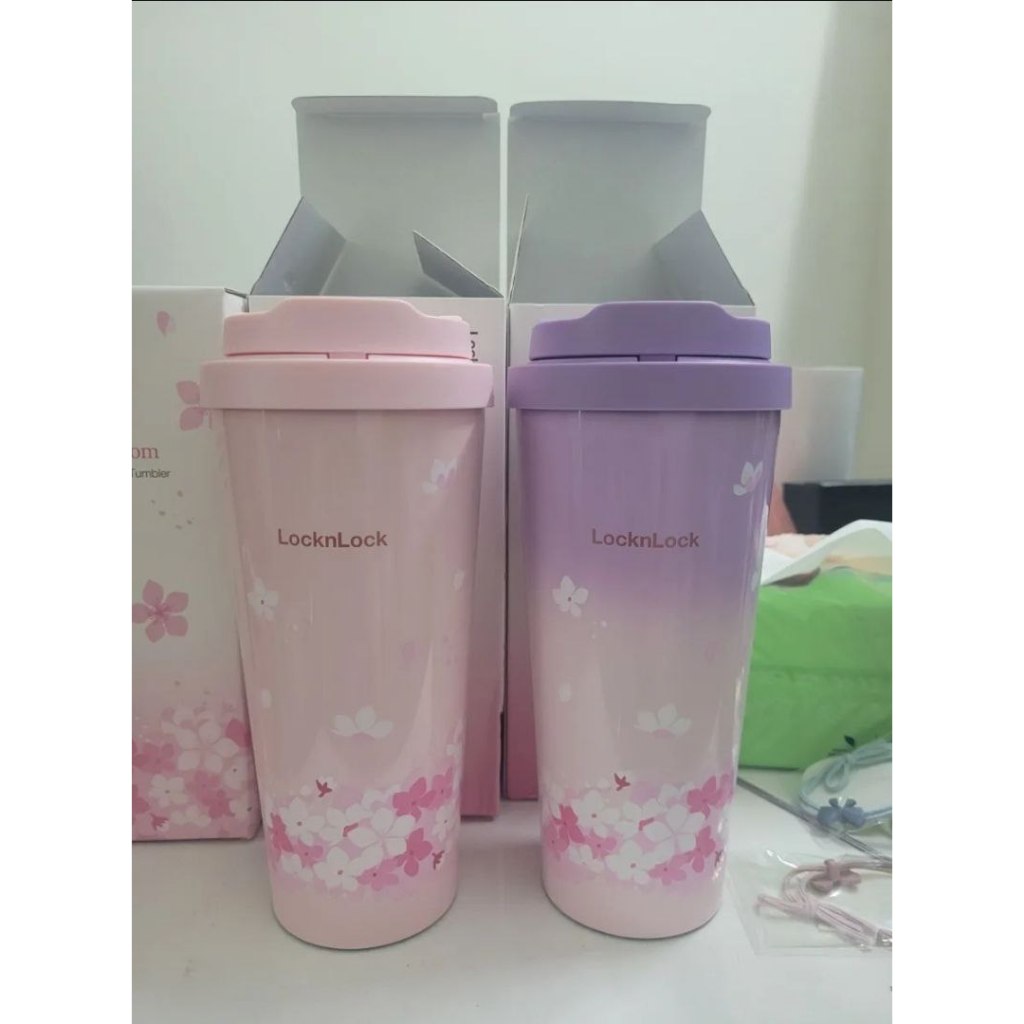 Bình giữ nhiệt Lock&Lock Energetic One-touch Tumbler 550ml (6 Phiên Bản) | Shopee Việt Nam