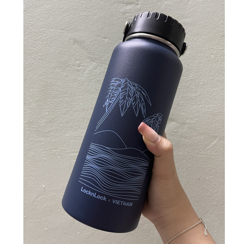 Bình giữ nhiệt LocknLock Riga Tumbler 897ml LHC4160 4 Phiên Bản Việt ...