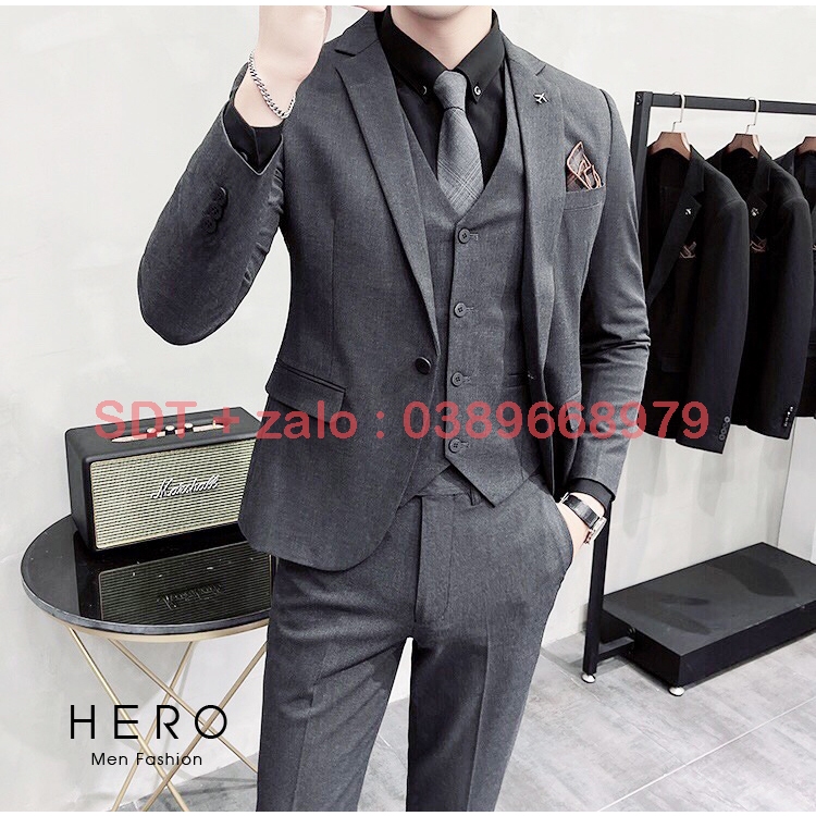 Bộ Vest Comple Nam Big Size Cho Người Béo Mập 85 -130kg | Shopee Việt Nam
