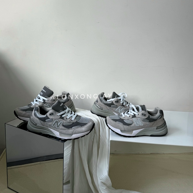 GIÀY THỂ THAO N.B 992 GREY/MÀU XÁM | Shopee Việt Nam