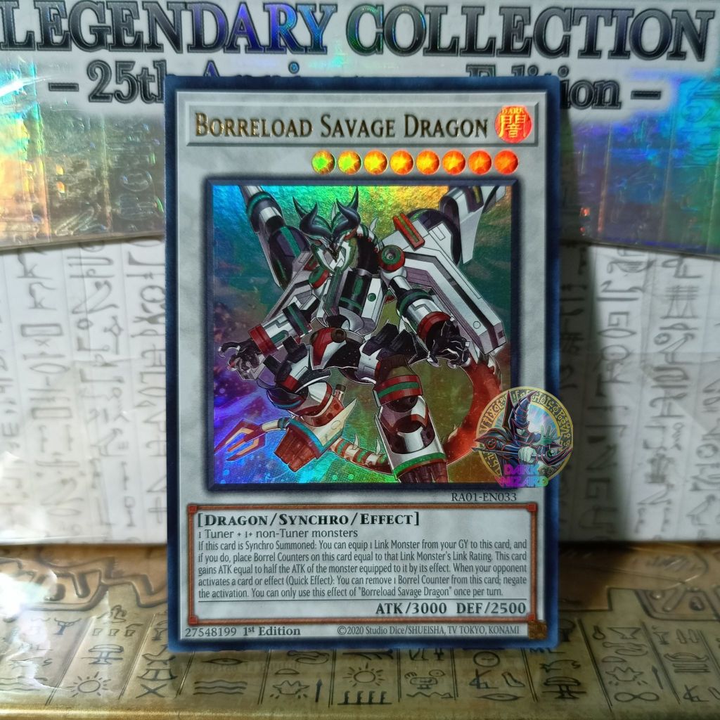 Borreload Savage Dragon – RA01-EN033 – Ultra Rare [Thẻ bài Yugioh] | Shopee Việt Nam