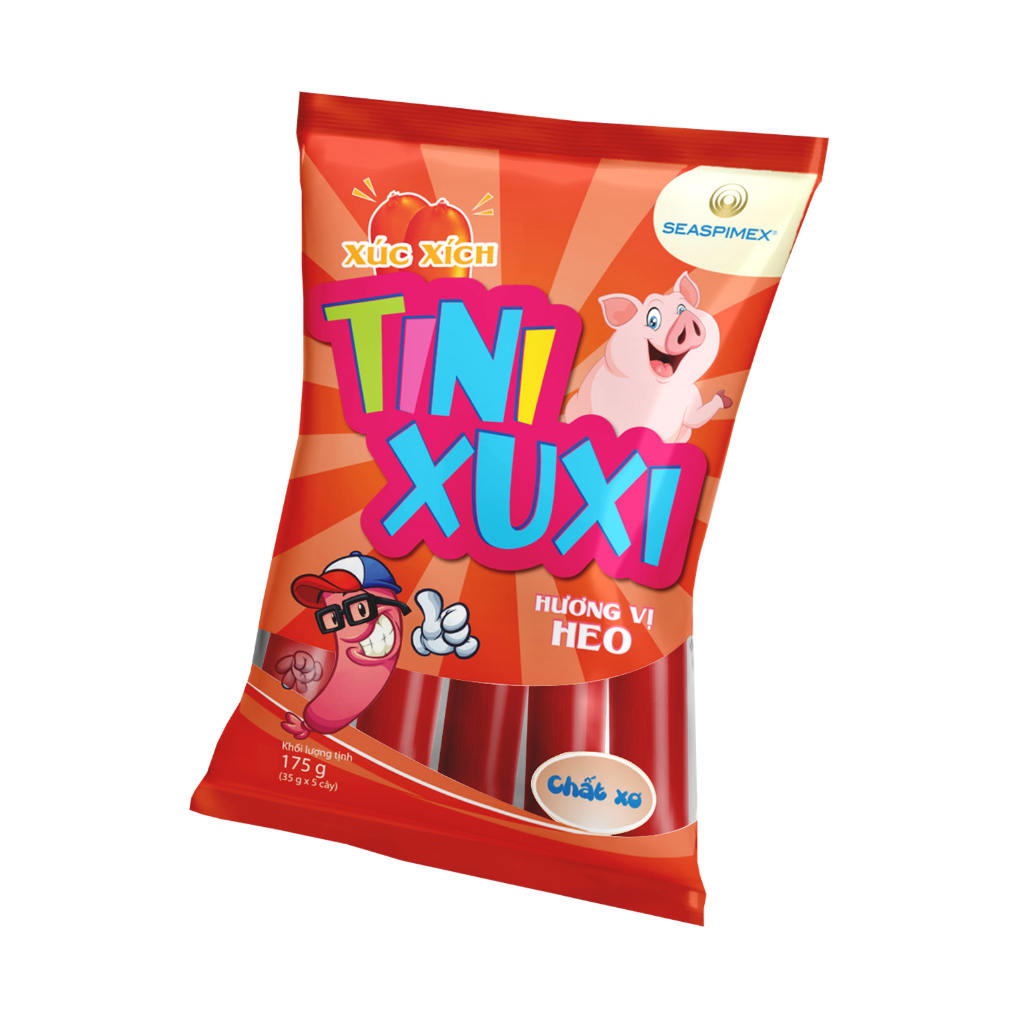 Xúc Xích HEO TINI XUXI 175g (35g x 5 cây) | Shopee Việt Nam