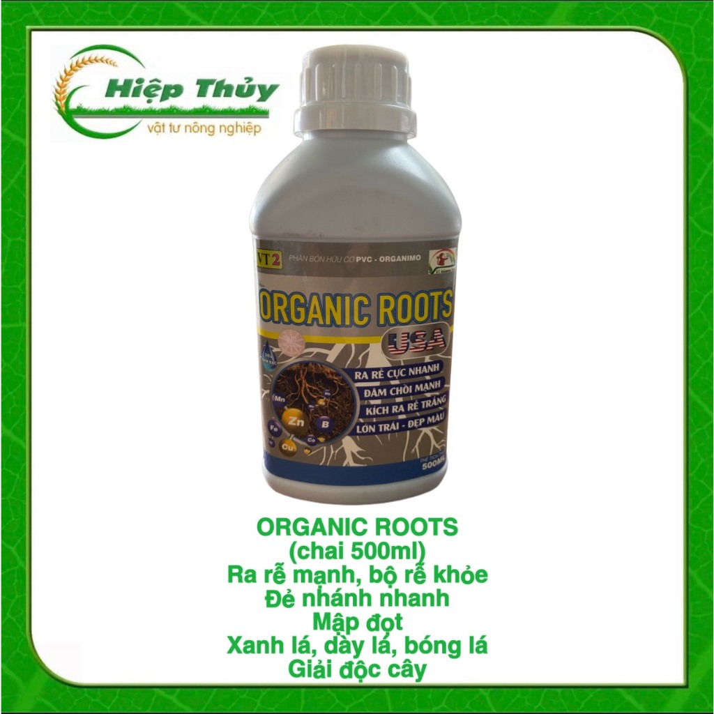 Organic ROOTS (Chai 500ml) Ra rễ mạnh, bộ rễ khỏe | Shopee Việt Nam