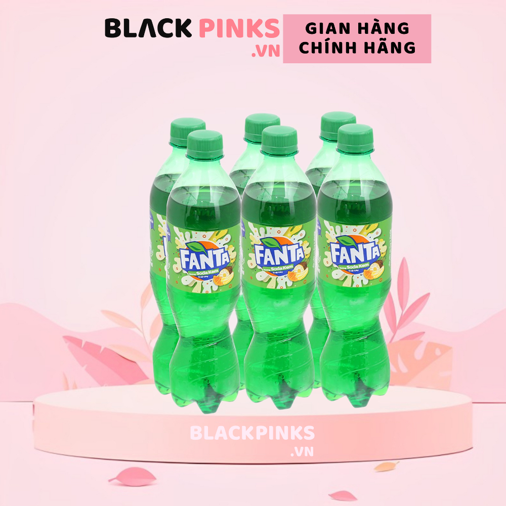 Thùng 24 chai nước ngọt có ga Fanta hương soda kem trái cây chai 300ml ...