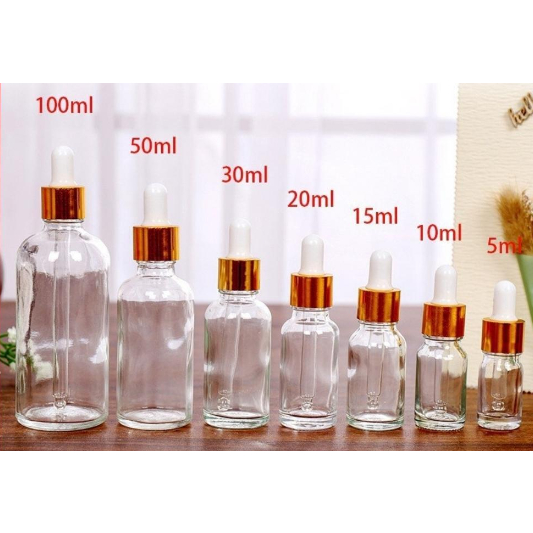 Lọ Chiết Serum Bóp Giọt Khoen Vàng 3ML - 5ML - 10ML - 20ML - 30ML - 50ML - 100ML | Shopee Việt Nam