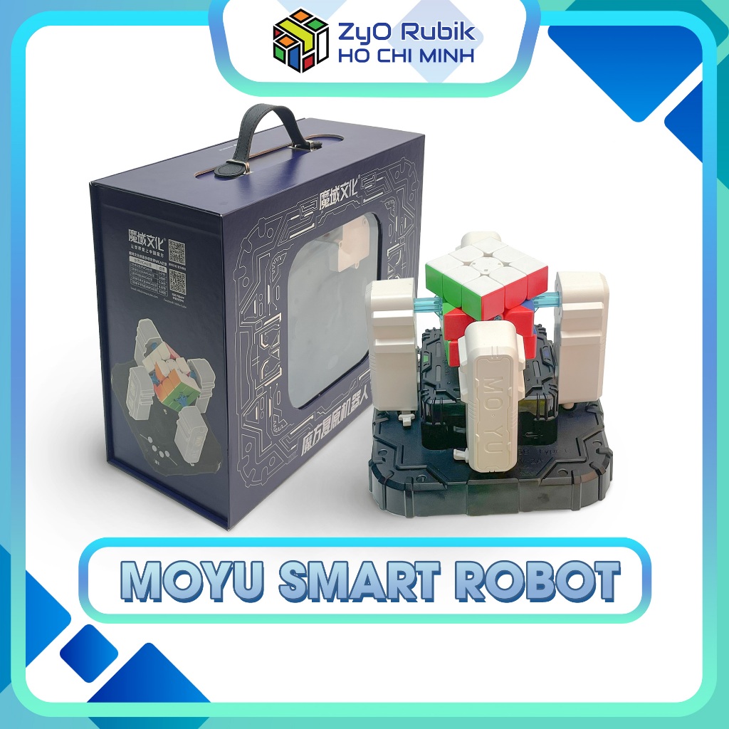 Rubik Moyu Robot Smart 3x3x3- Máy Giải Rubik Dành Cho Người Mới Chơi ...