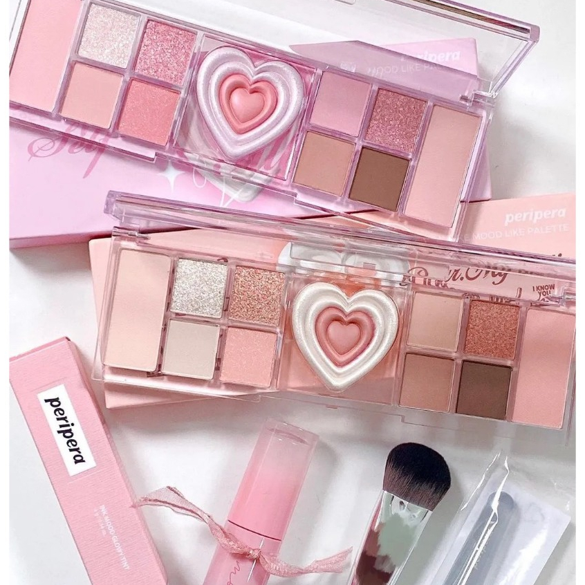 Phấn Mắt - Má - Highlight Peripera All Take Mood Like Palette | Shopee ...