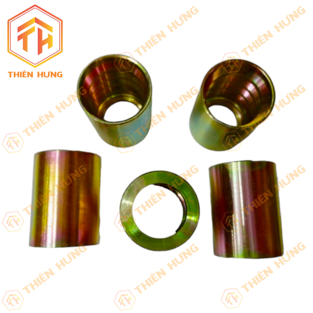 Vỏ sắt ép đầu ống thép thủy lực 4 cáp/ 4sh/ 4at 3/8 - 1/2 - 5/8 - 3/4 ...