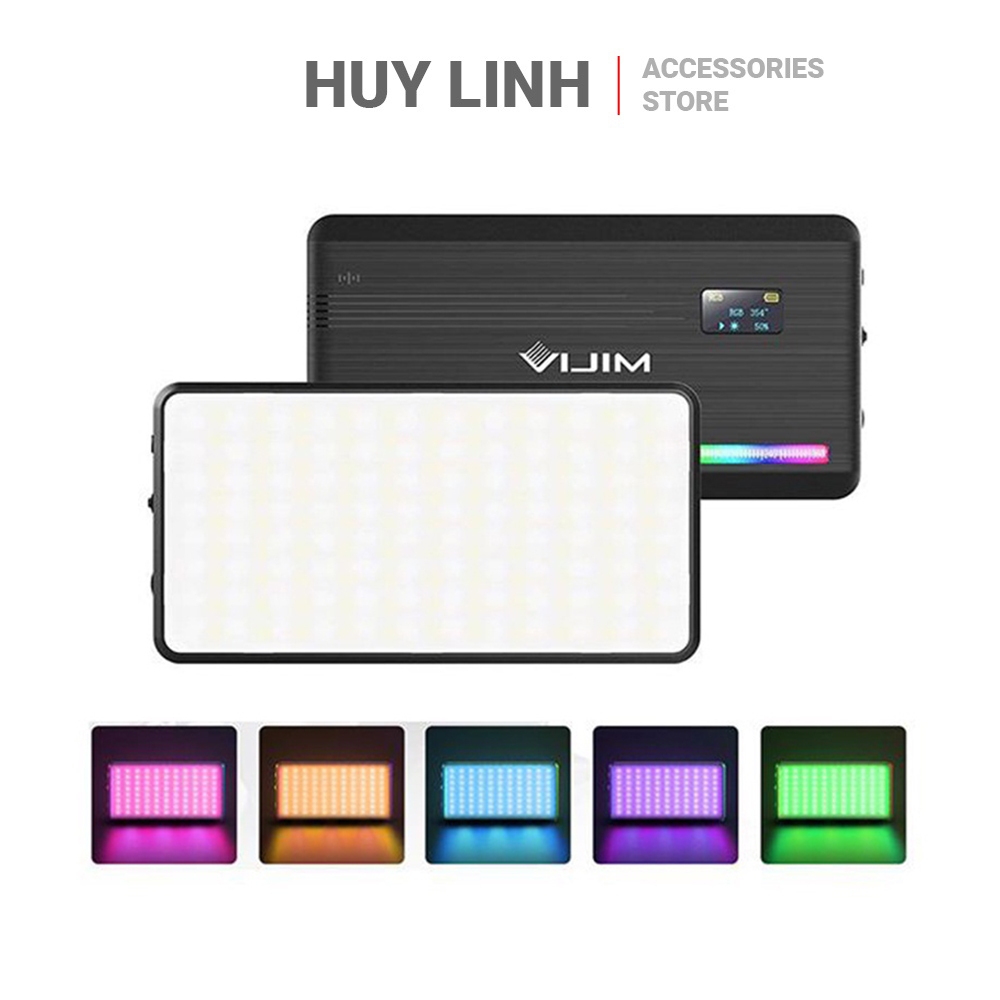 Đèn led Studio mini VIJIM VL196 RGB Light - Đèn chỉnh màu 2500 - 9000K ...