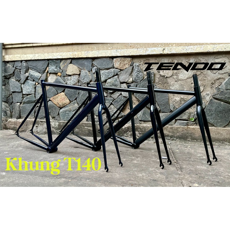 Khung Fixed Gear Tendo T140 BẢN DẸP SIZE 53cm | Shopee Việt Nam