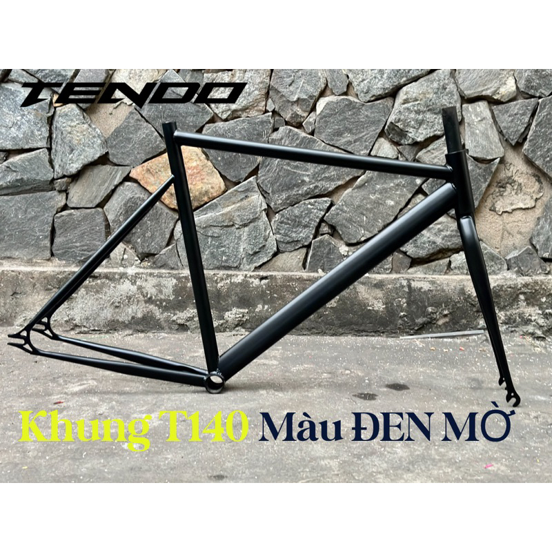 Khung Fixed Gear Tendo T140 BẢN DẸP SIZE 53cm | Shopee Việt Nam