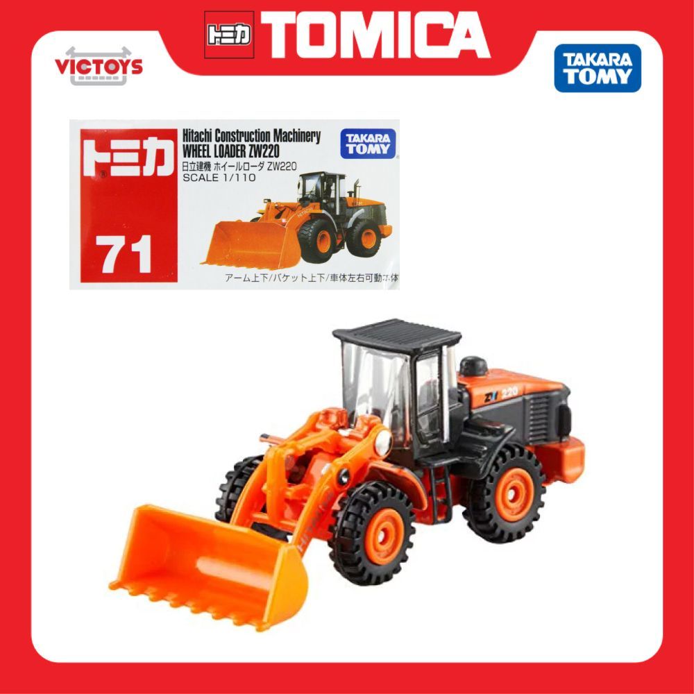 Xe mô hình xúc đất Tomica No.71 Hitachi Kenki 742319 Fullbox Chính Hãng Takara Tomy - Victoys ...