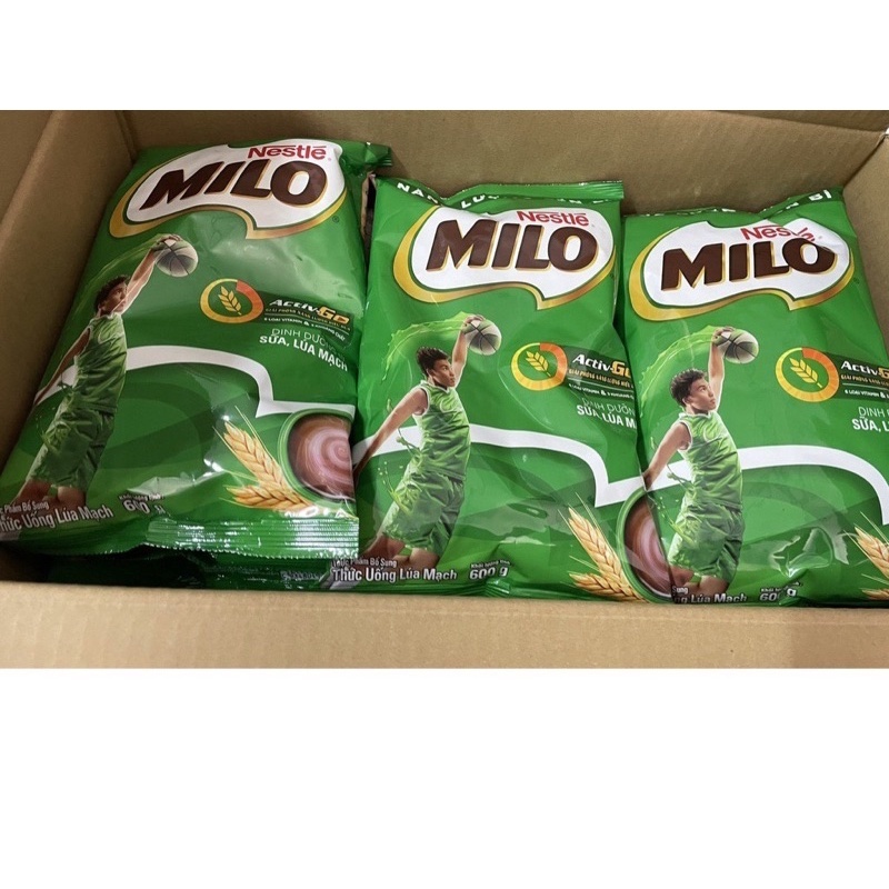 Milo bột nguyên chất 600g dùng chế biến các món ăn, thức uống bổ dưỡng ...