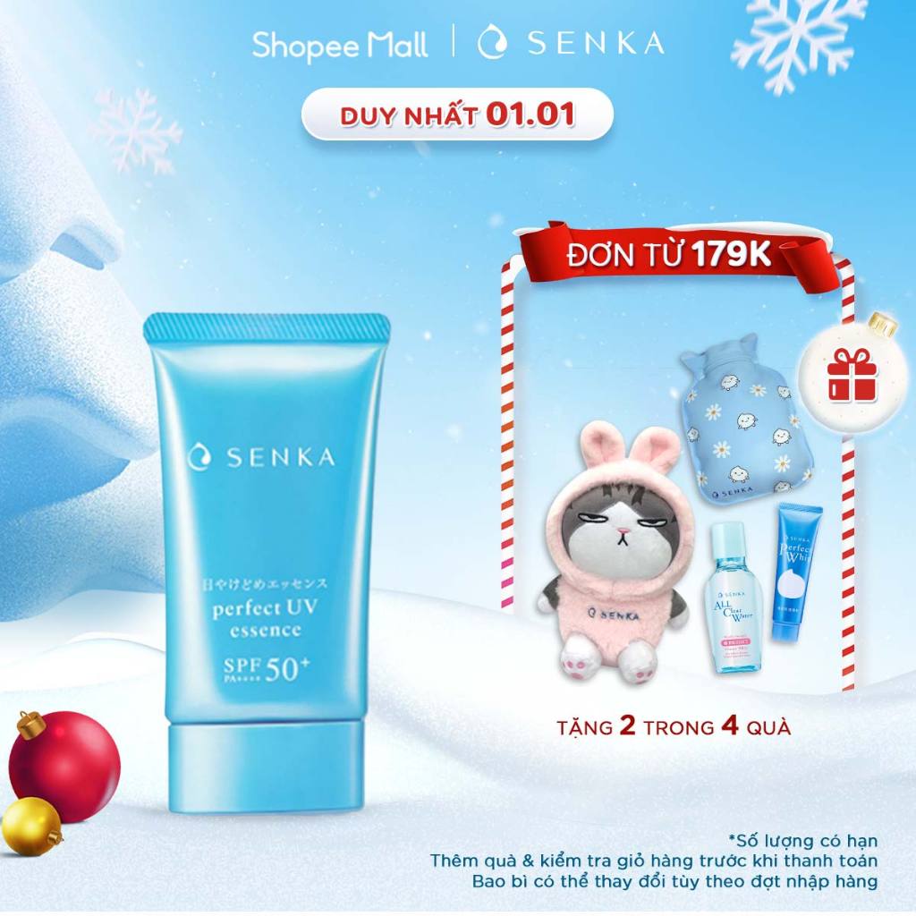 Tinh chất chống nắng Senka Perfect UV Essence 50g | Shopee Việt Nam