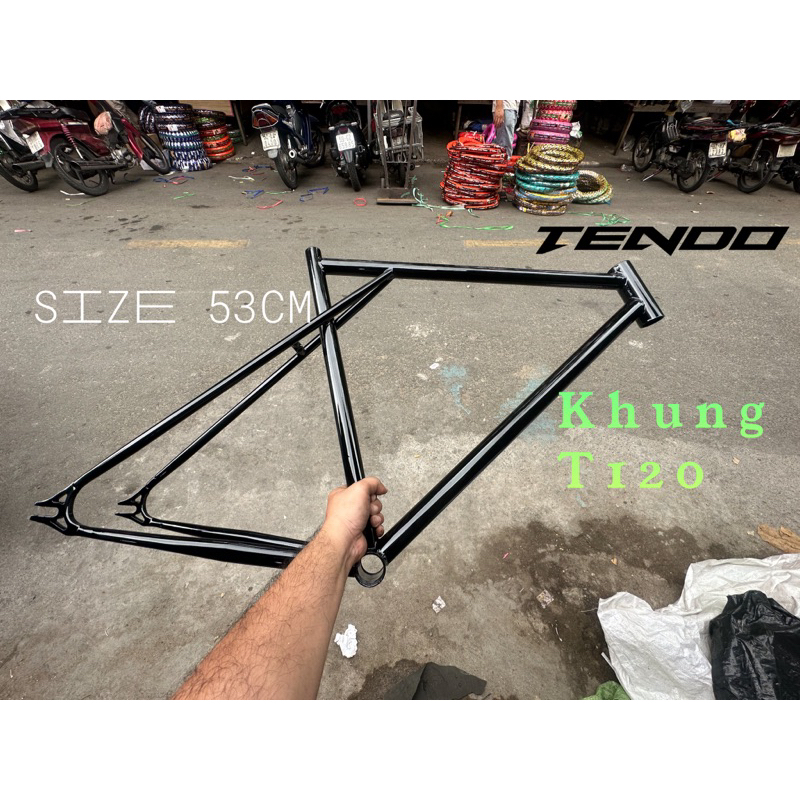 Khung Fixed Gear Tendo T120 size 53cm | Shopee Việt Nam