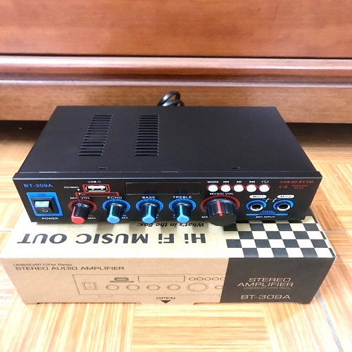AMPLI BT-309A - AMPLY BẪY CHIM ĐÊM CÓ BLUETOOH BT-309A HÁT KARAOKE ...