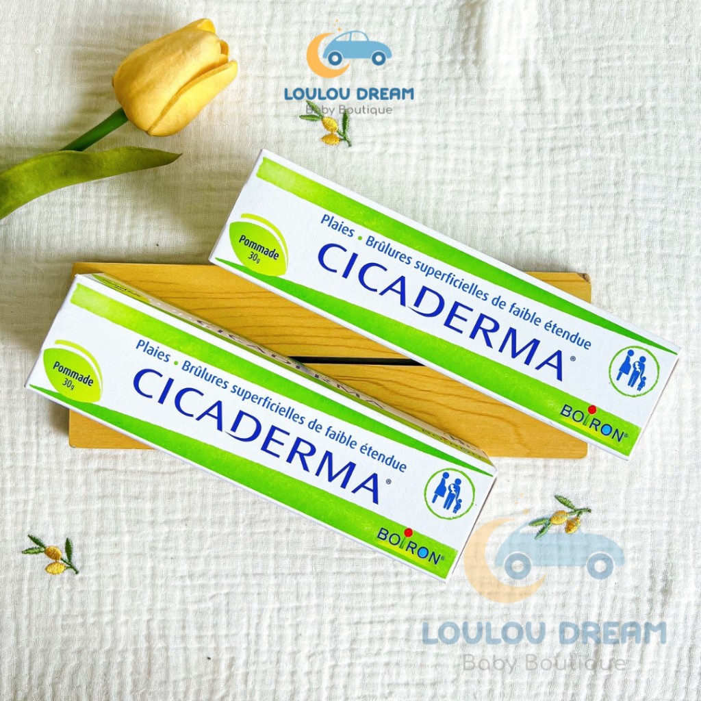 Kem bôi làm dịu vết bỏng vết thương nhỏ Cicaderma chính hãng Boiron ...