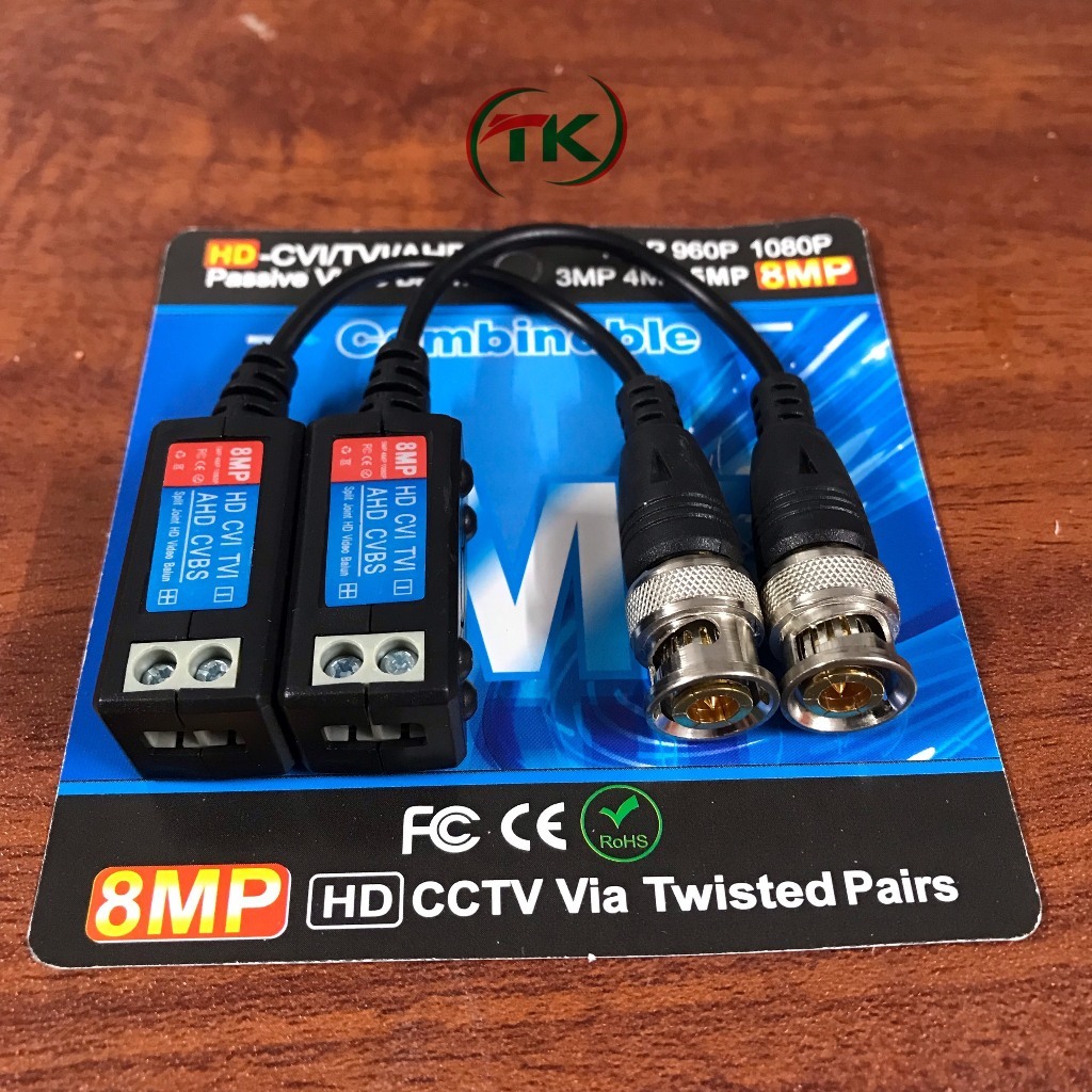 Video balun camera 8MP CVI/TVI/AHD chống nhiễu (Loại xịn) | Shopee Việt Nam