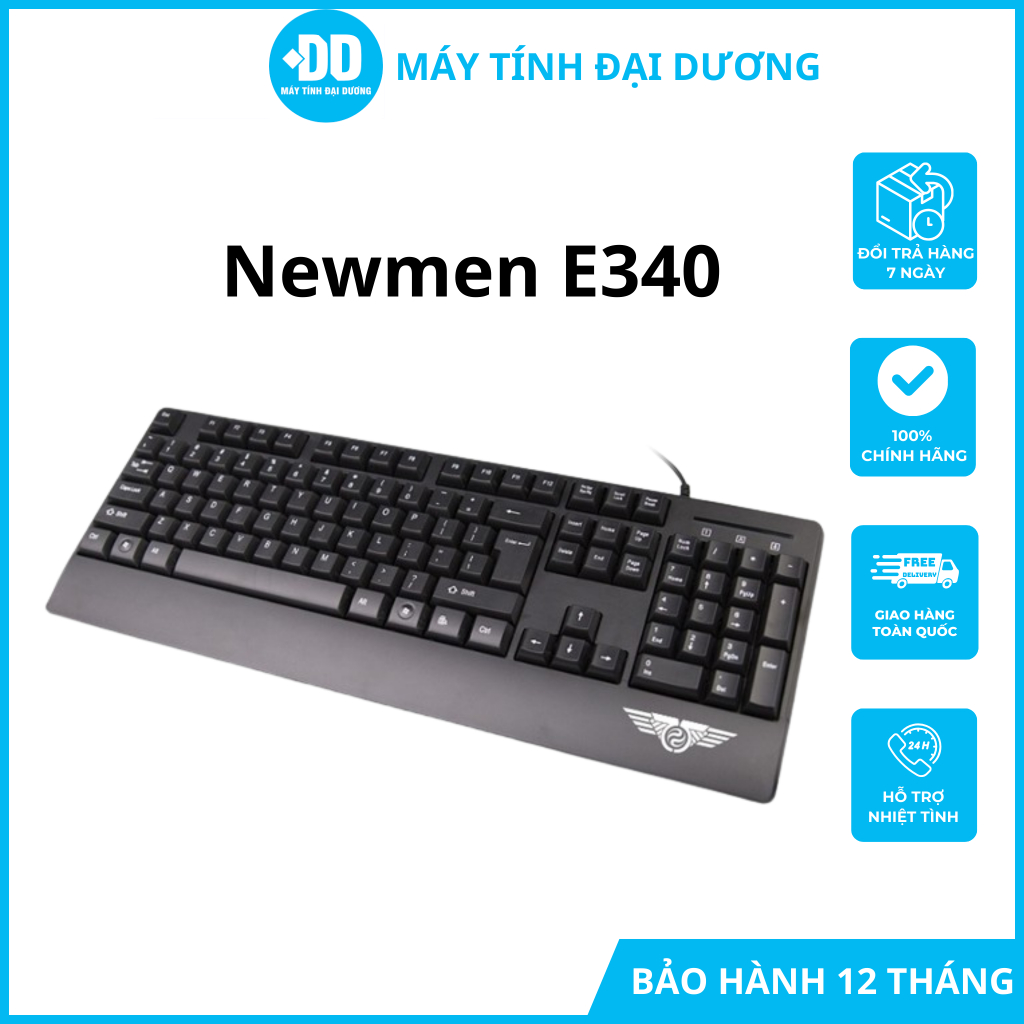 Bàn phím Newmen 340 (chính hãng) | Shopee Việt Nam