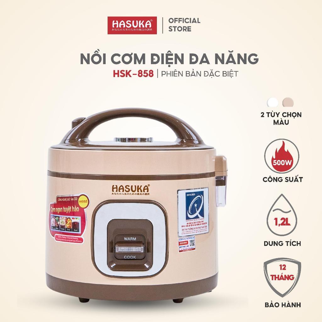 Nồi cơm điện Hasuka HSK-858 dung tích 1,2L cho 2-4 người | Shopee Việt Nam