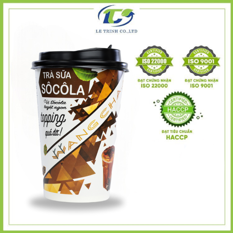Ly Trà Sữa Wangcha Tiện Lợi Vị Socola - Trà Sữa Socola Thơm Ngon Có ...