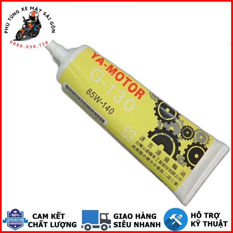 Nhớt hộp số, nhớt láp Yamaha G130 85W140 120ML chống hú nhập khẩu Đài ...