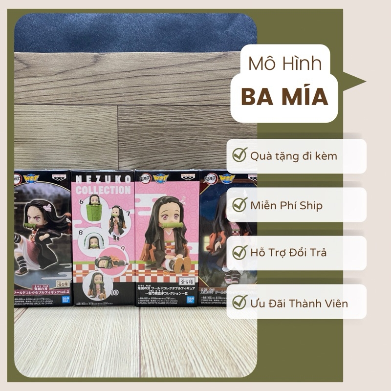 [Real + Có sẵn + NewSeal] Mô hình WCF Kimestsu No Yaiba [ Cao 8 -12cm ...