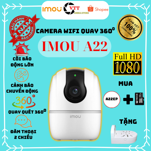 Camera Wifi trong nhà IMOU| VTT | Ranger A2 |A22| A32| A42| TA22| TA42 ...