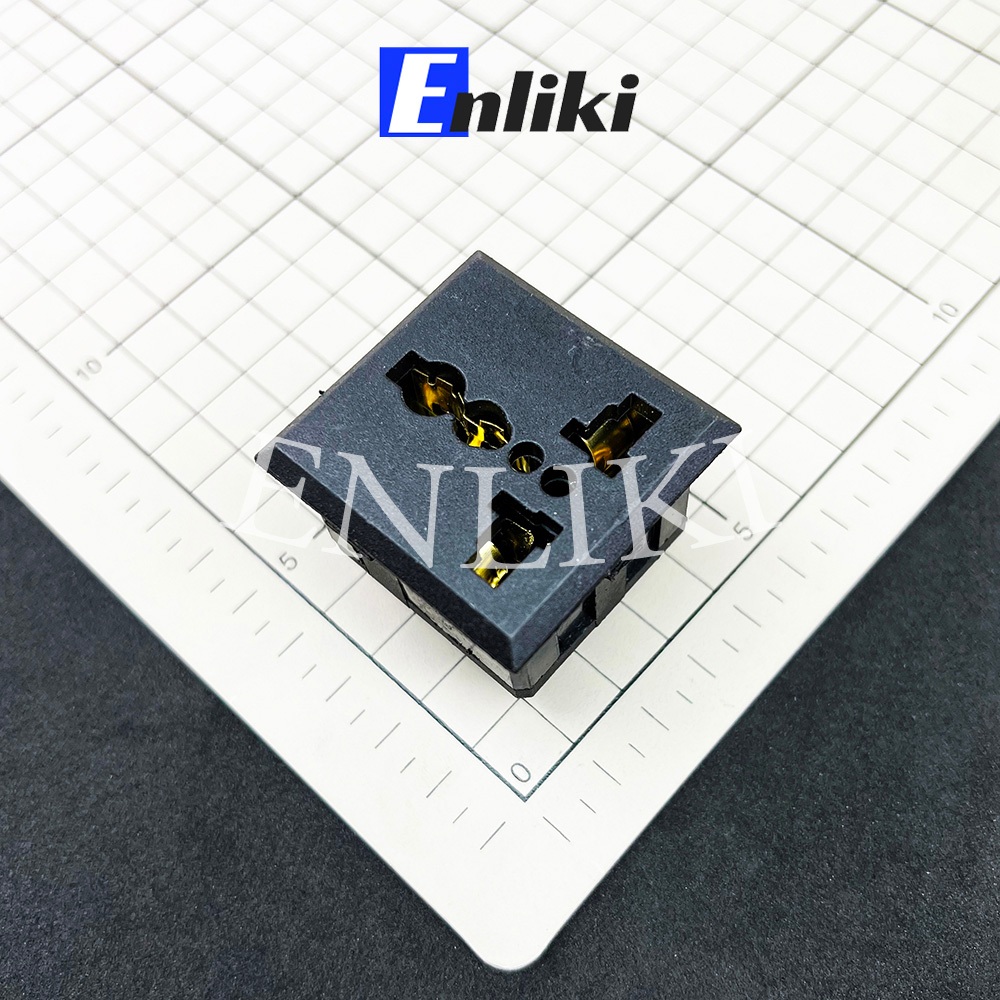 Ổ Cắm AC 10A 250V Tiếp Điểm Bằng Đồng AC-012 | Shopee Việt Nam