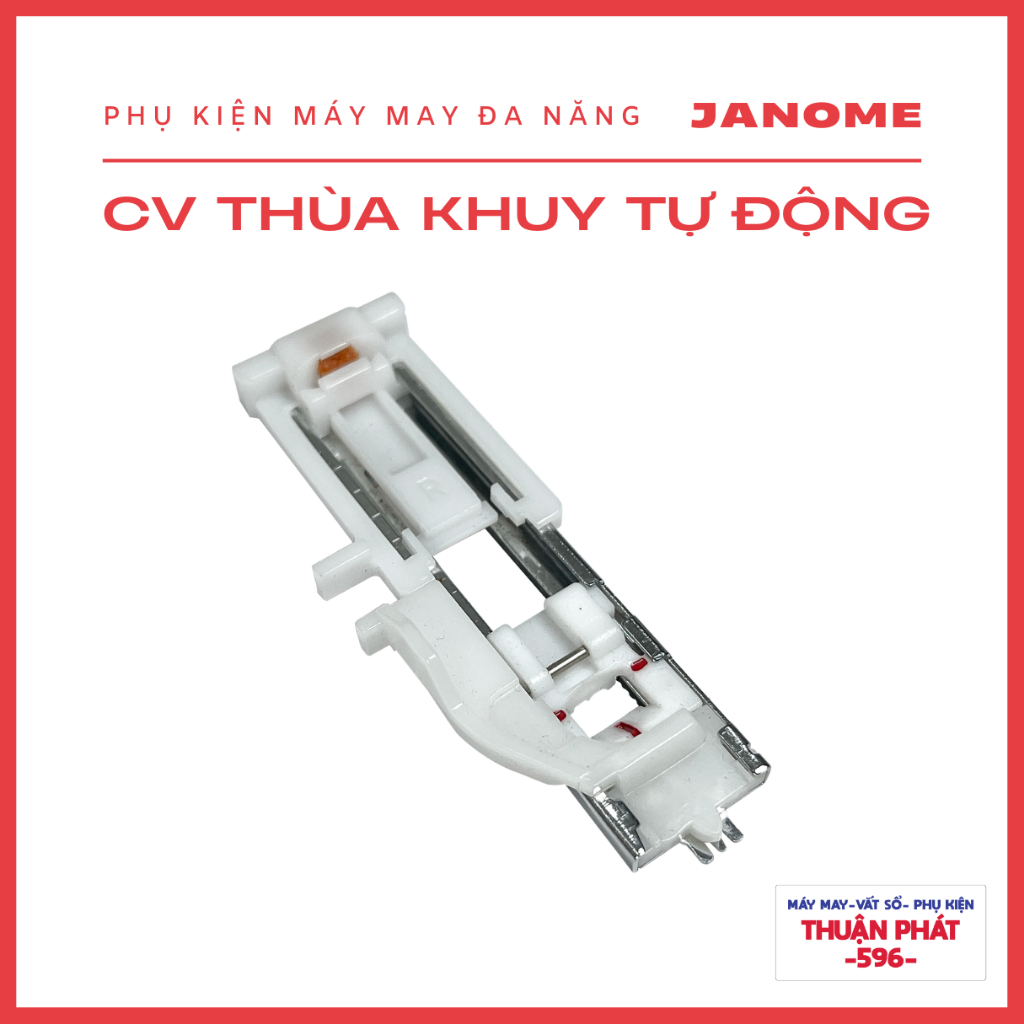 Chân Vịt Thùa Khuy Tự Động (1 Bước) dành cho Máy May Đa Năng Janome | Shopee Việt Nam