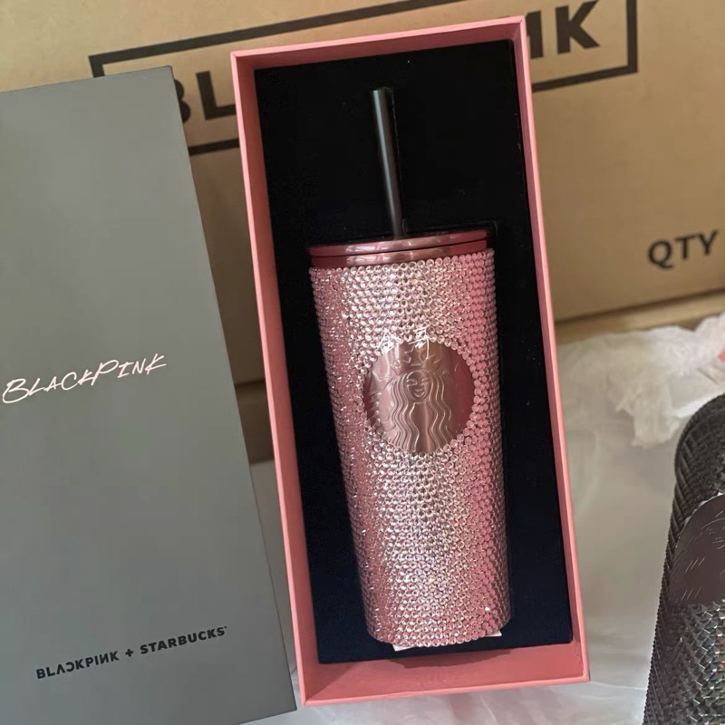 LY STARBUCK BLACKPINK SIÊU LẤP LÁNH FULL BOX | Shopee Việt Nam
