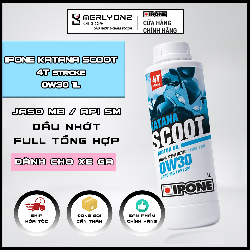 Nhớt Ipone Katana Scoot 0W30 | Shopee Việt Nam