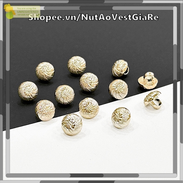 Set 20 Nút Nhựa Size 1cm Có Chân Khâu Cho Áo Sơ Mi | Shopee Việt Nam