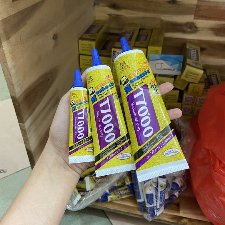 Keo dán đa năng T7000 Mechanic (Keo đen) | Shopee Việt Nam