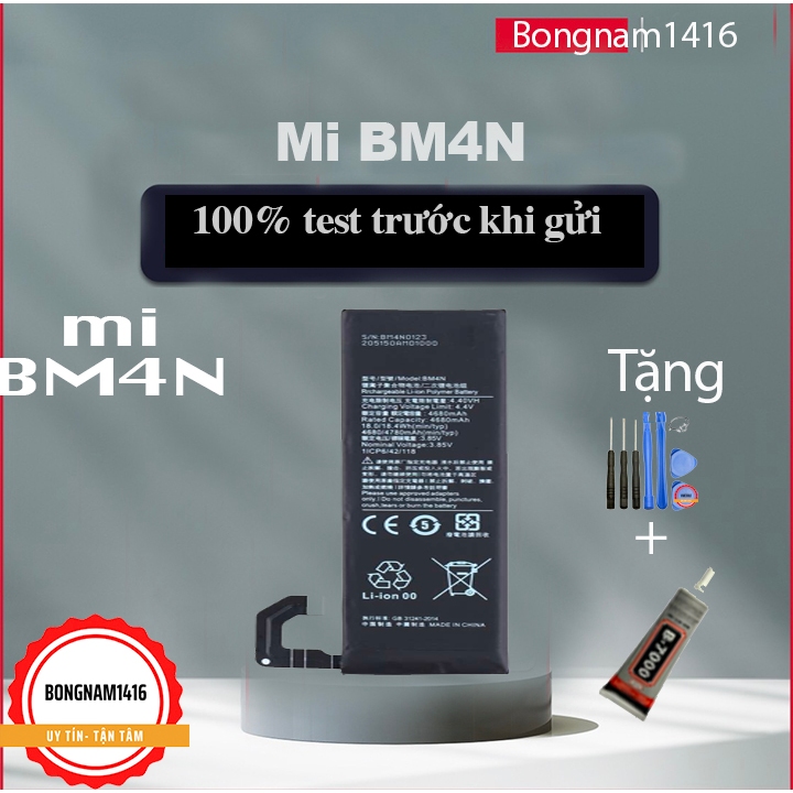 Pin Xiaomi Mi 10 / Mi 10 5G / Mi 10 5g / Mi10 5G / mi 10 / mi 10 5g ...