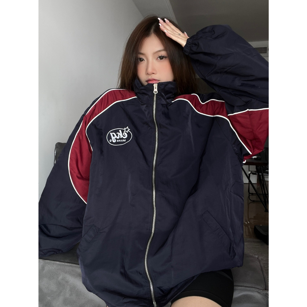 Áo Khoác Dù Dumble Logo thêu trơn Vải Gió 2 Lớp Unisex Form Rộng Nam Nữ ...