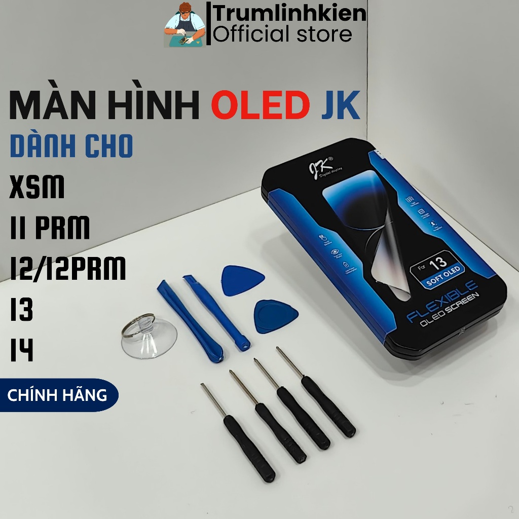 Chính hãng JK Vn Màn hình OLED dành cho Xsm 11Prm 12 12Prm 13 14 ...